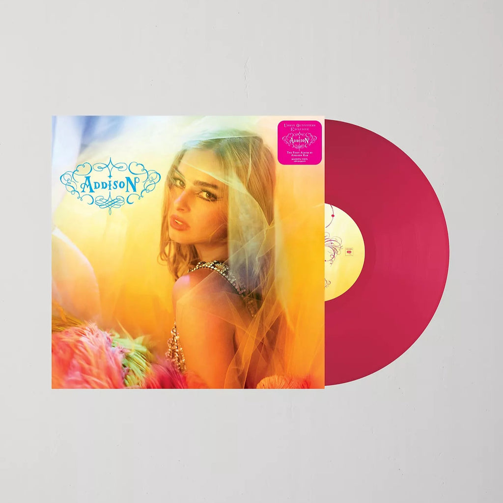 Addison Rae - Addison Exclusive Opaque Magenta Vinyl LP – Vinceron