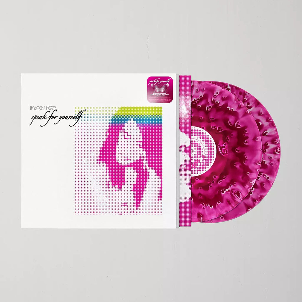 Imogen Heap Speak For Yourself Floral Magenta Splatter Vinyl 2LP – Vinceron