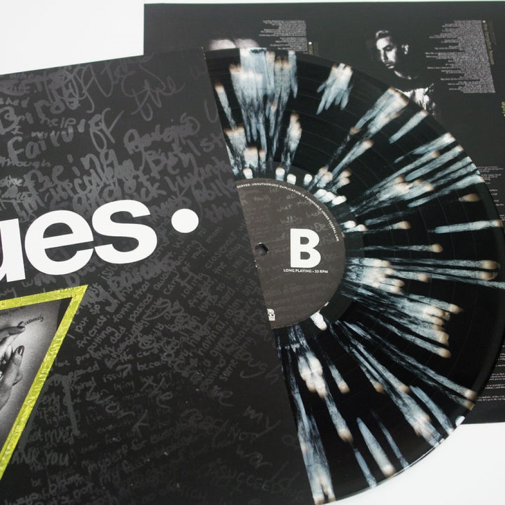 Issues Exclusive Limited Milky Ice/White Splatter Vinyl LP – Vinceron