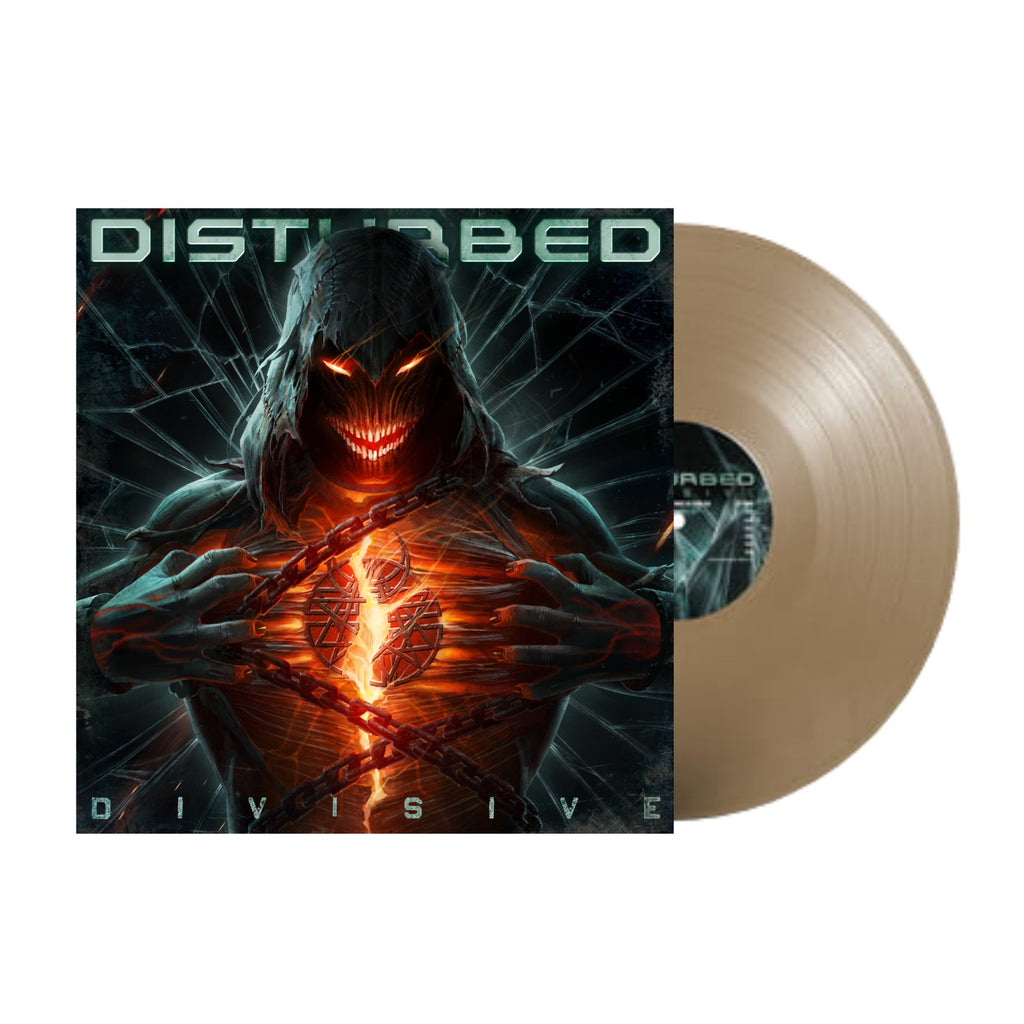 Disturbed - Divisive Exclusive Limited Edition Gold Vinyl LP Record – Vinceron