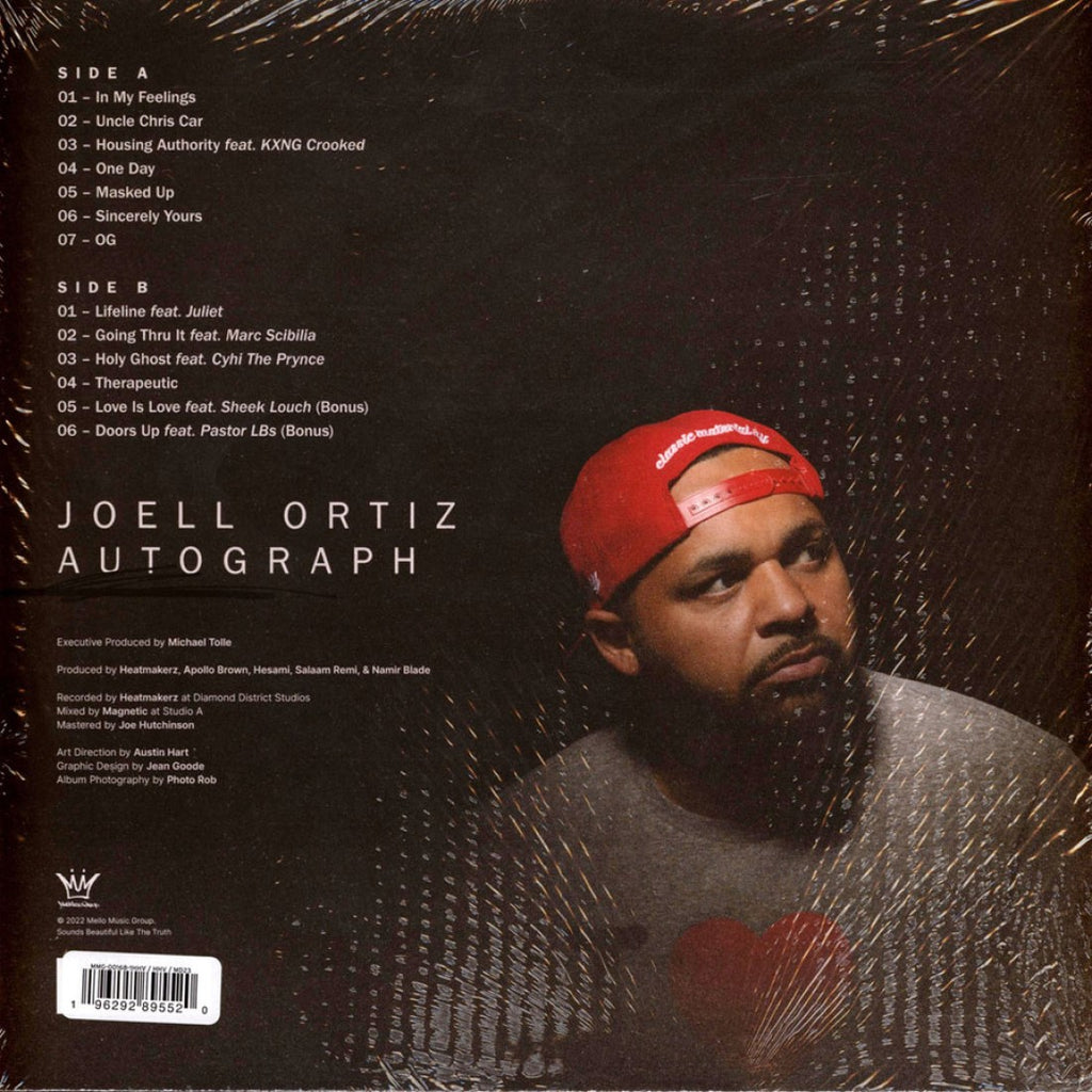 Joell Ortiz - Autograph Exclusive Blood Splatter Color Vinyl LP – Vinceron