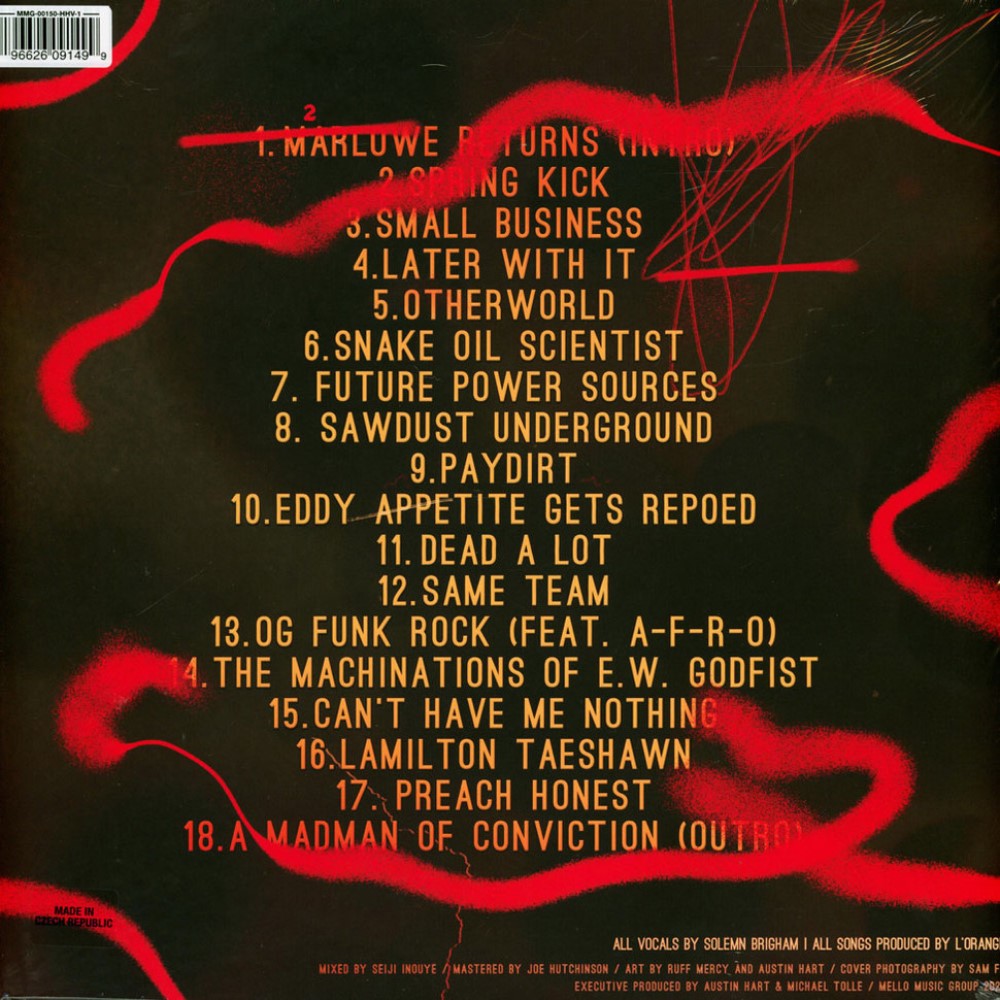 Marlowe - Marlowe 2 Exclusive Clear Vinyl LP Limited Edition – Vinceron