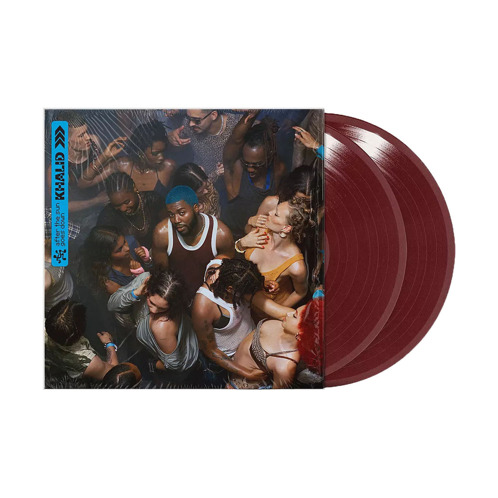 Khalid - After the Sun Goes Down Exclusive Opaque Burgundy Vinyl 2LP ...