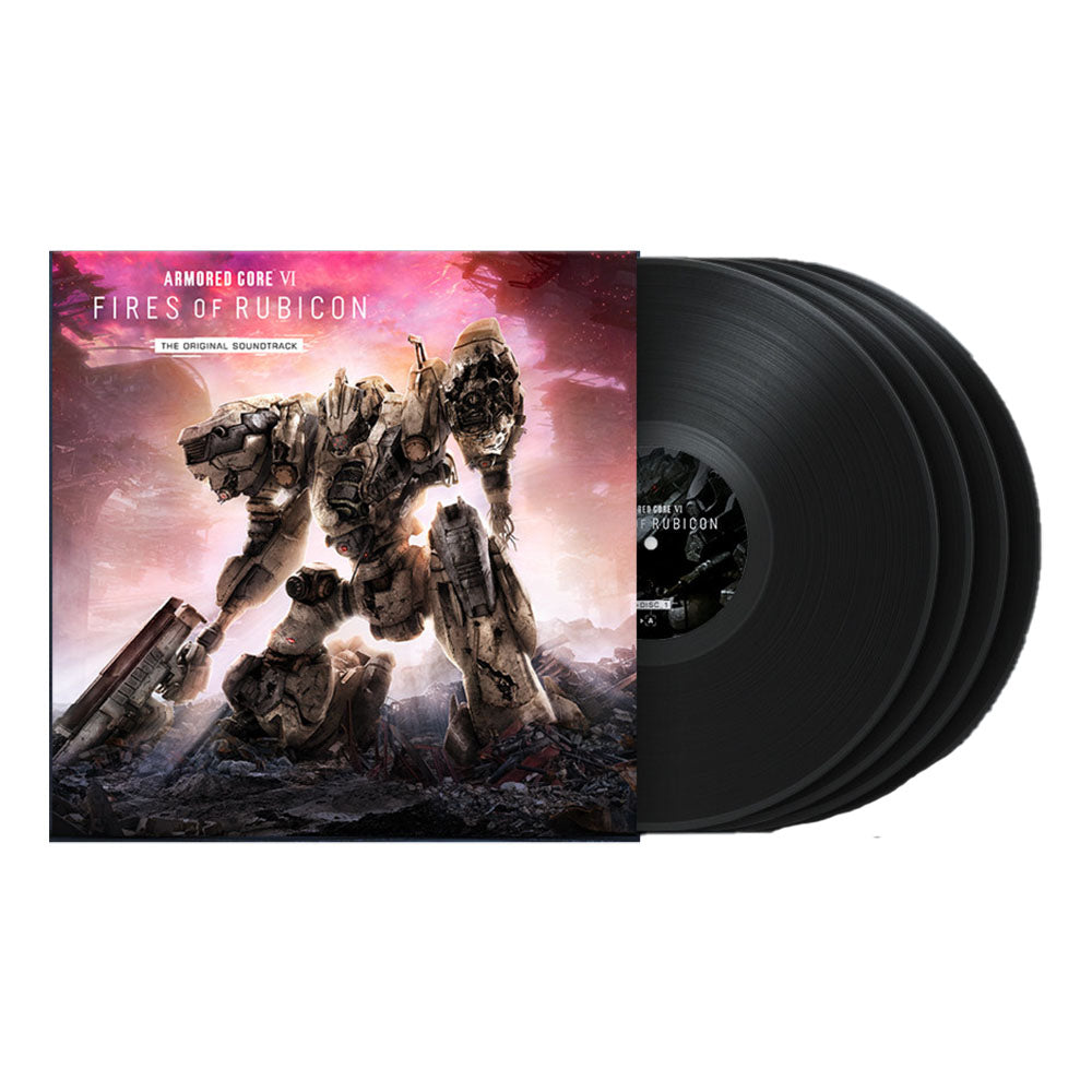 Armored Core VI Fires of Rubicon Original Soundtrack Exclusive 4xLP ...
