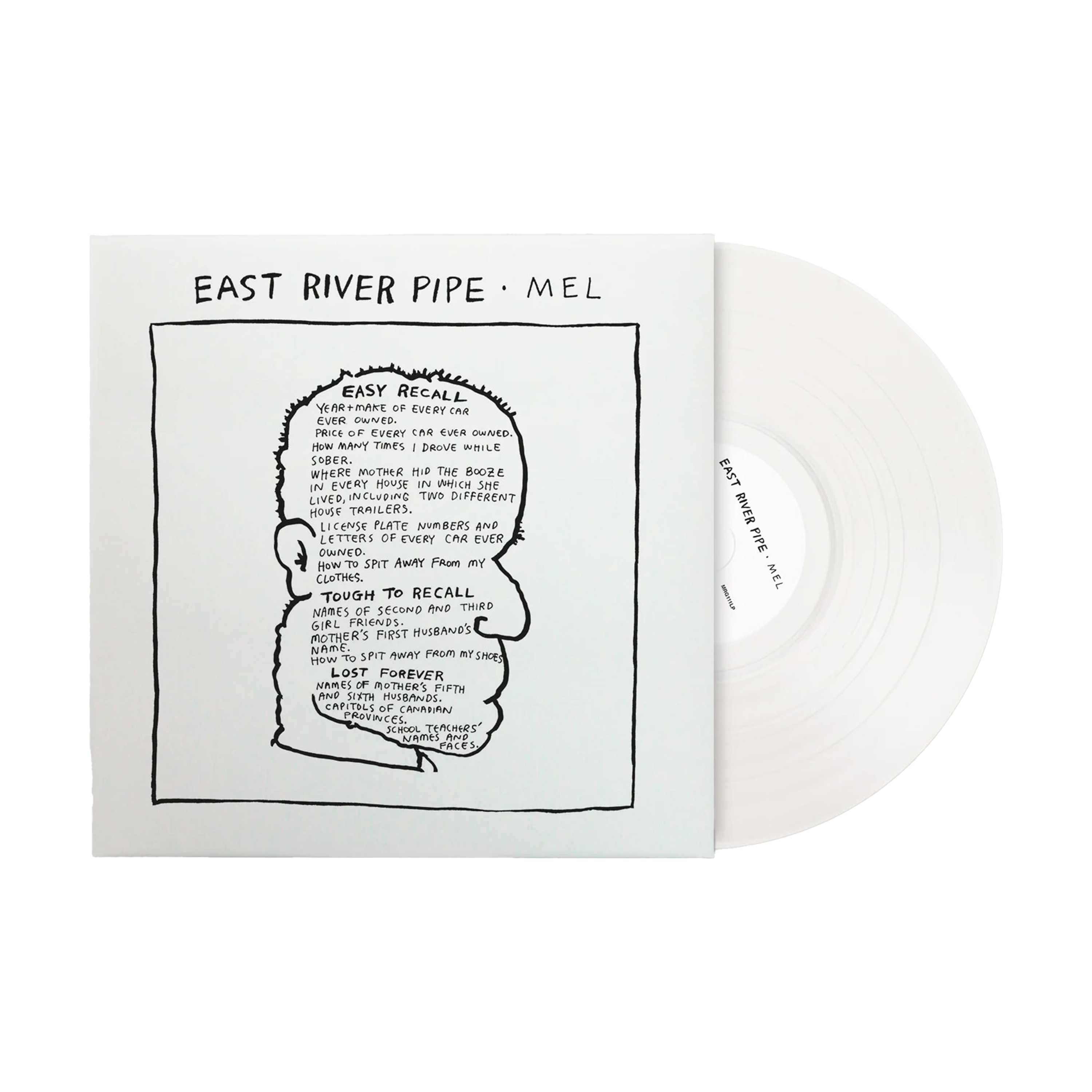 East River Pipe - Mel Exclusive Club Edition White Vinyl LP – Vinceron