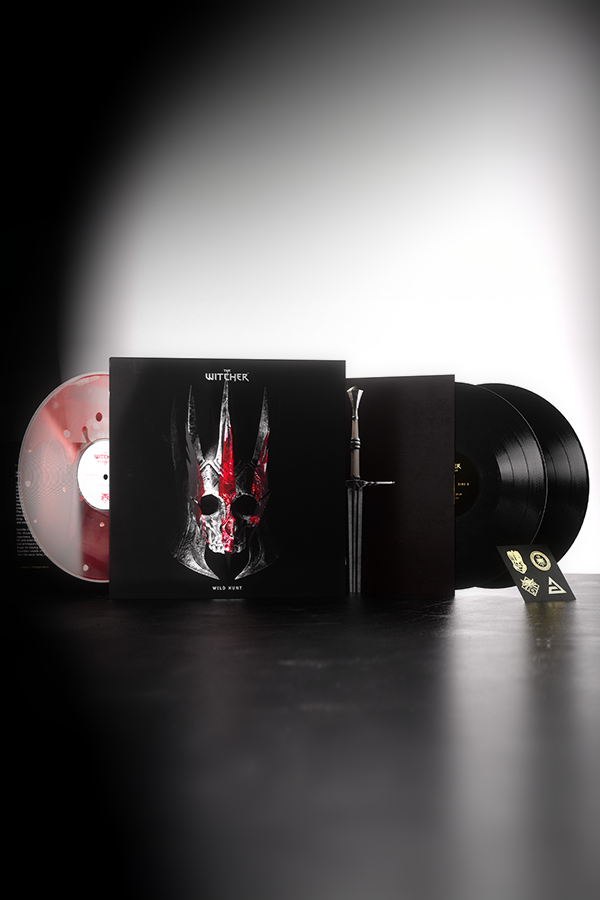 The Witcher 3 Wild Hunt Official Soundtrack Deluxe Liquid Filled Vinyl ...