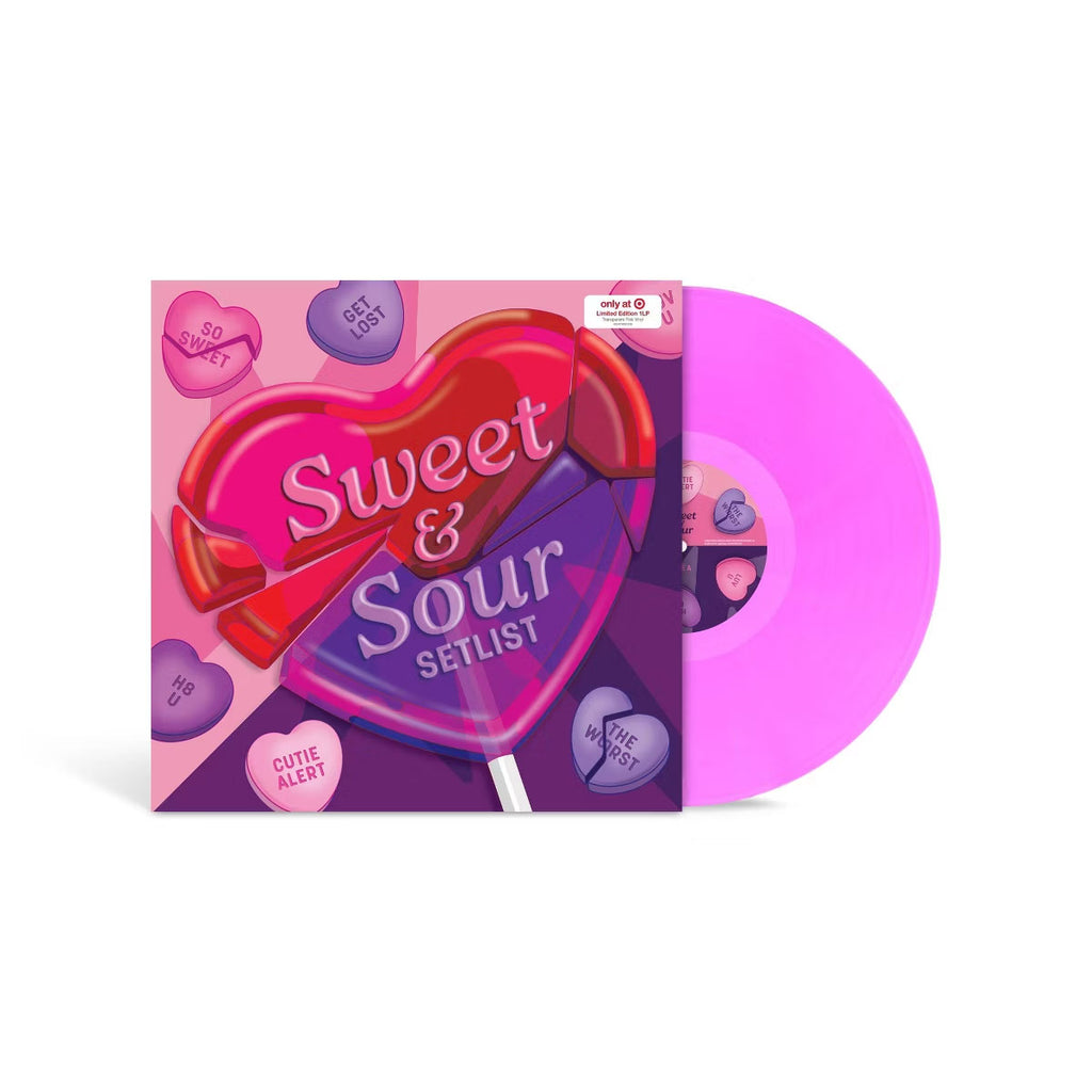Sweet & Sour Setlist Exclusive Transparent Pink Vinyl LP – Vinceron