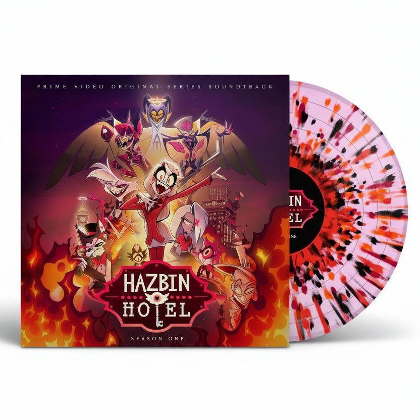Hazbin Hotel Season One Original Soundtrack Hell Splatter Vinyl LP ...