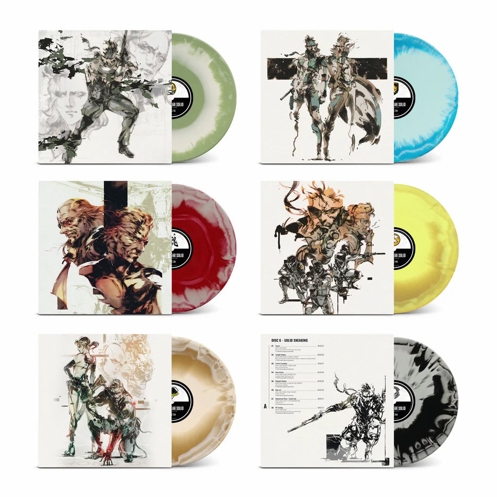 Metal Gear Solid The Vinyl Collection Deluxe 6LP Vinyl Boxset VGM ...