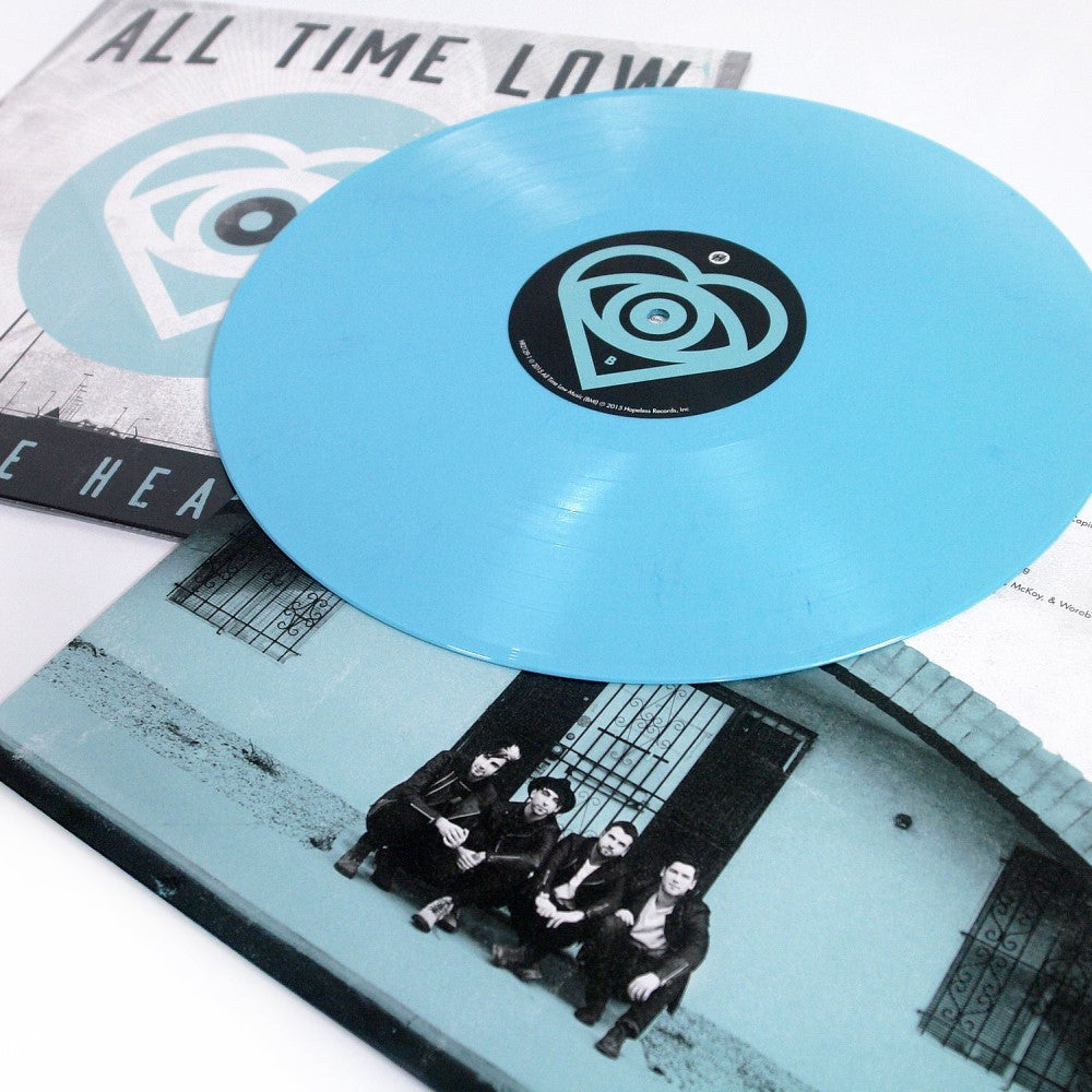 All Time Low - Future Hearts Exclusive Limited Light Blue Vinyl LP ...