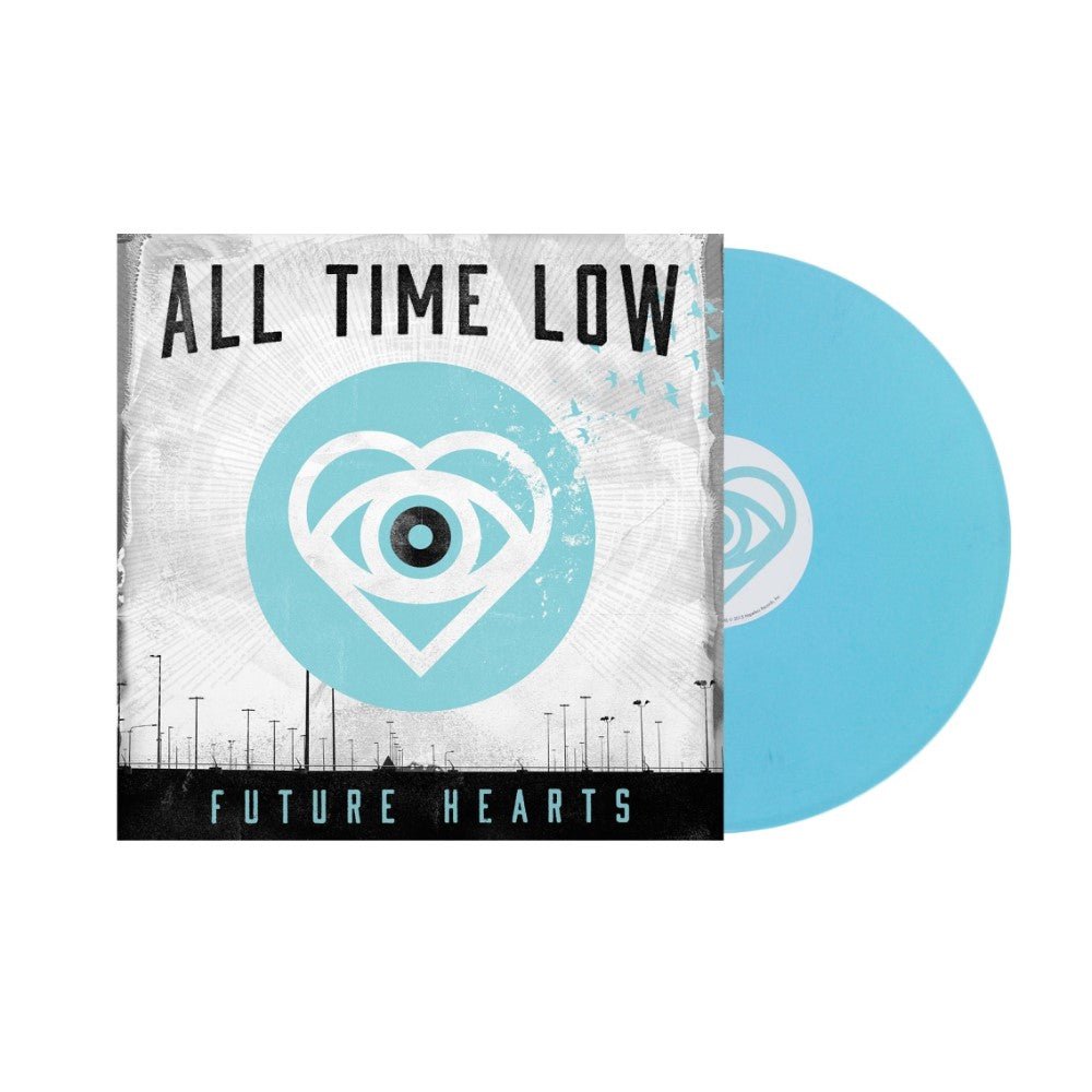 All Time Low - Future Hearts Exclusive Limited Light Blue Vinyl LP ...