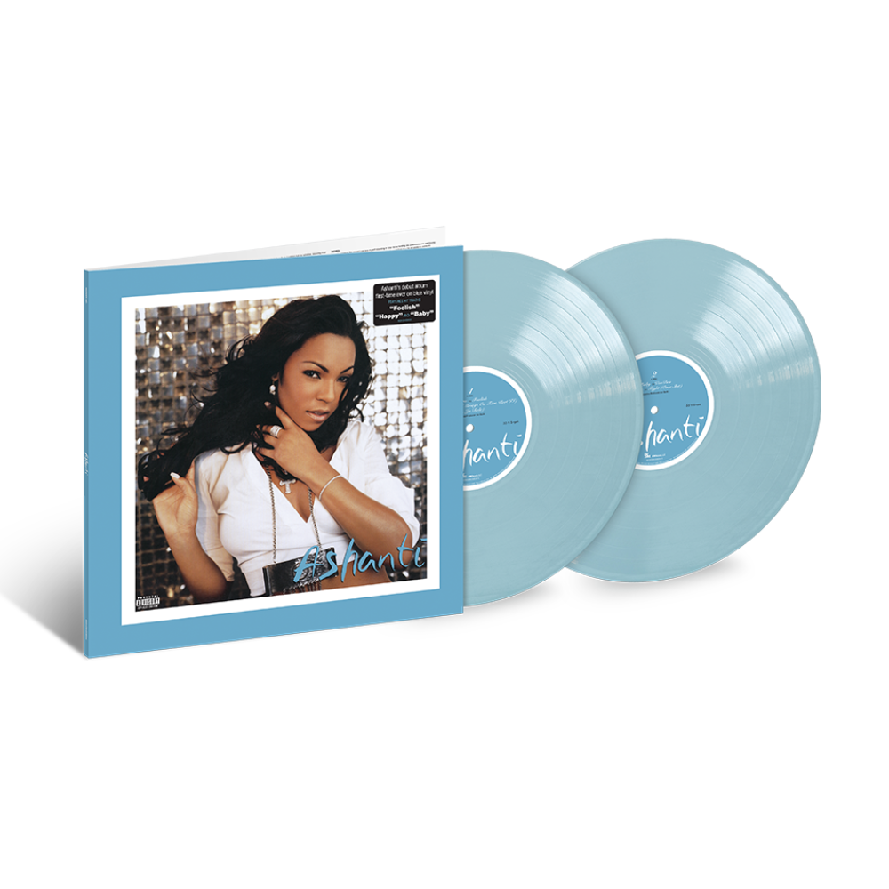 Ashanti Exclusive Baby Blue Color Vinyl 2x LP – Vinceron
