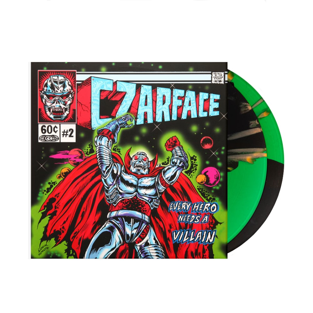 Czarface - Every Hero Needs A Villain Exclusive Splatter Vinyl 2x LP ...