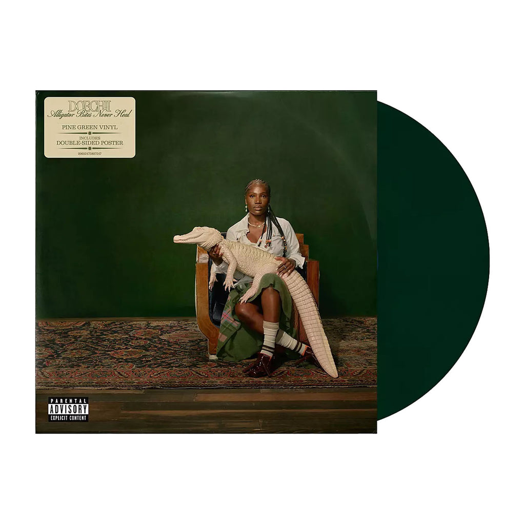 Doechii - Alligator Bites Never Heal Limited Pine Green LP Vinyl Recor ...