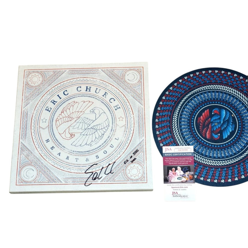 Eric Church - Heart & Soul Signed Exclusive Vinyl 3x LP Boxset – Vinceron