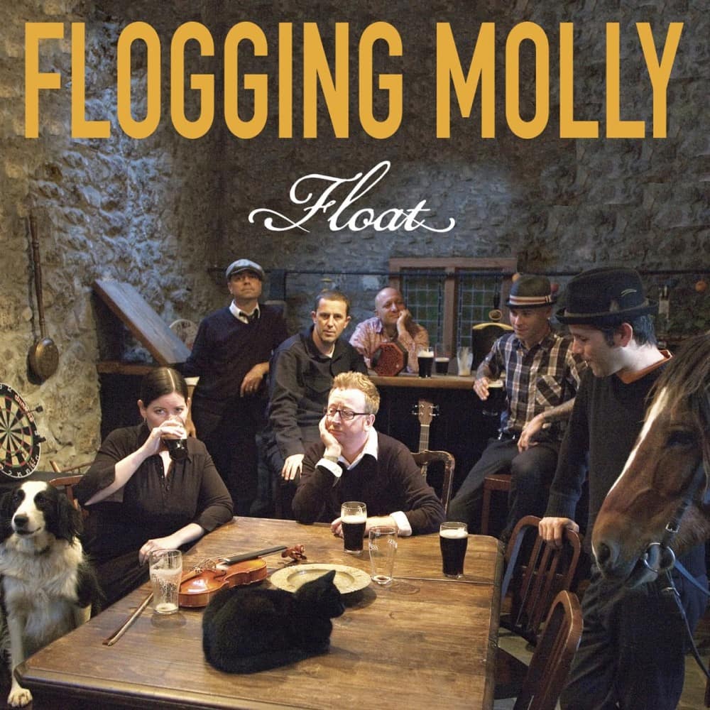 Flogging Molly - Float Exclusive Golden Brown Splash Vinyl LP – Vinceron