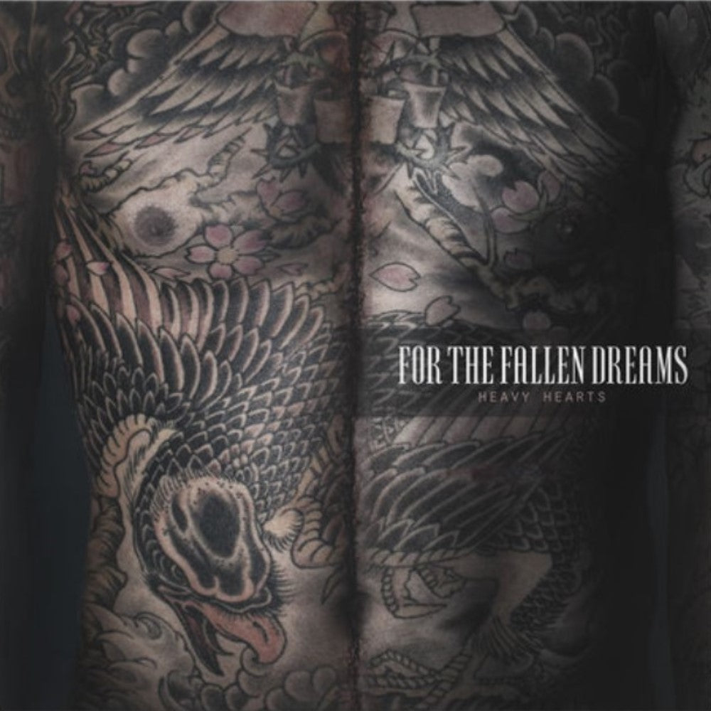 For The Fallen Dreams - Heavy Hearts Exclusive Black/Pink Vinyl LP ...