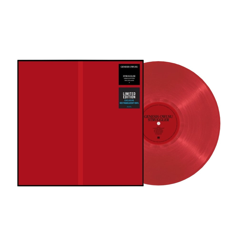 Genesis Owusu - Struggler Exclusive Translucent Red Color Vinyl LP ...