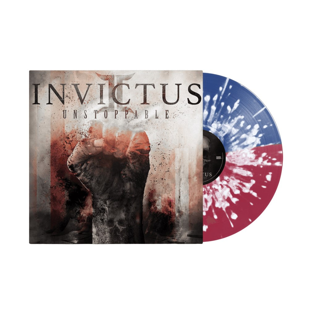 Invictus - Unstoppable Exclusive Half Red/Blue Splatter Vinyl LP – Vinceron