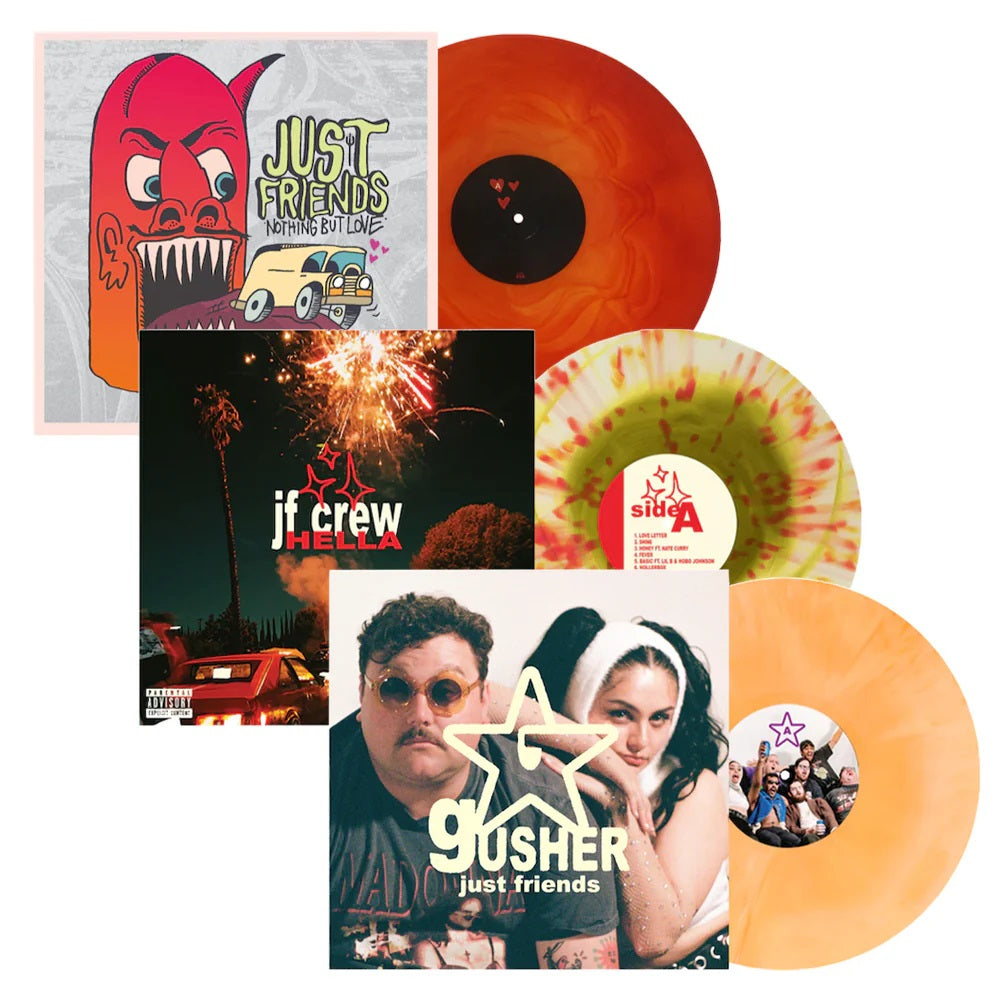 Just Friends Vinyl Exclusive Color Vinyl LP Bundle – Vinceron
