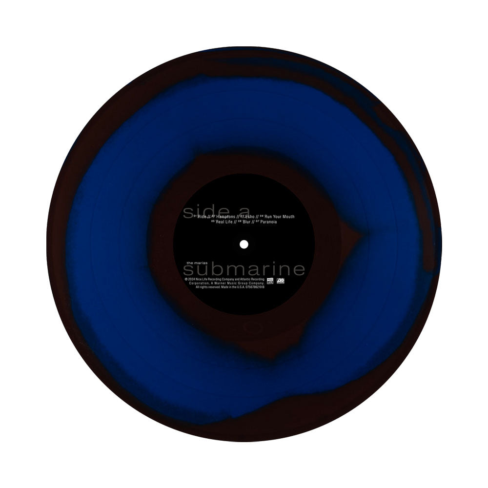 The Marias - Submarine Exclusive Blue and Black Color in Color Vinyl L ...