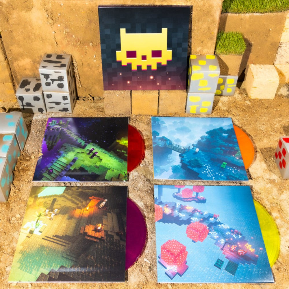 Minecraft Dungeons Exclusive Limited Color Vinyl 4x LP Box Set – Vinceron