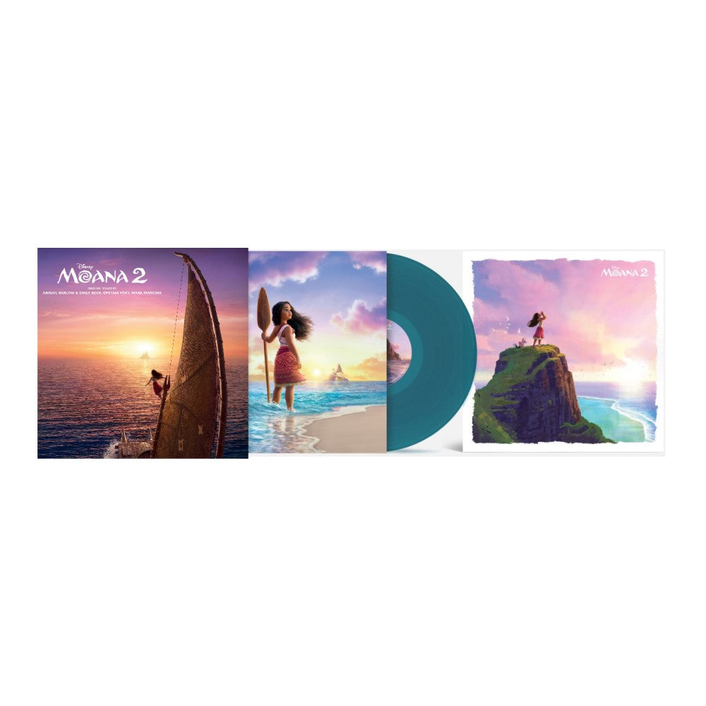 Moana 2 OST Exclusive Limited Sea Blue Vinyl LP – Vinceron