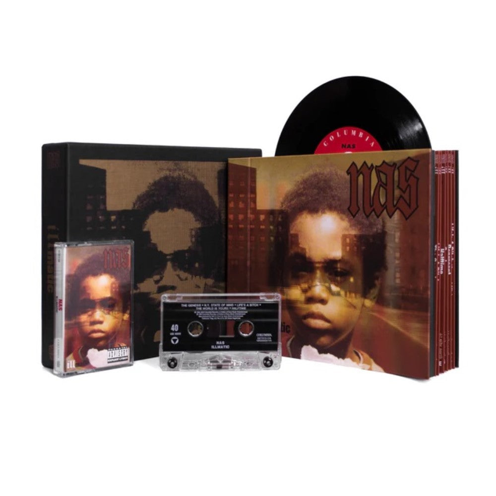 NAS - Illmatic 30th Anniversary Exclusive 7" BoxSet + Cassette Bundle ...