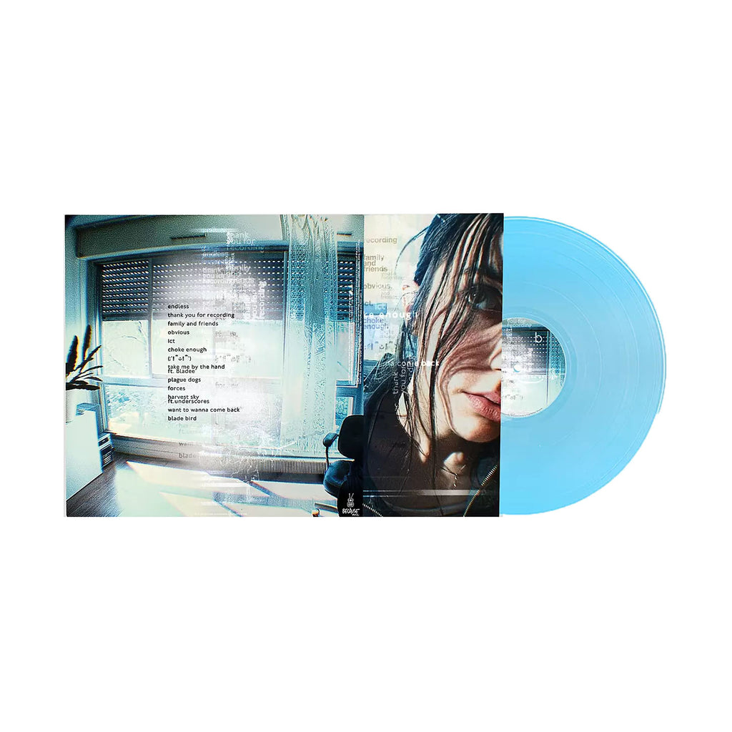 Oklou choke enough Exclusive Baby Blue Color Vinyl LP – Vinceron