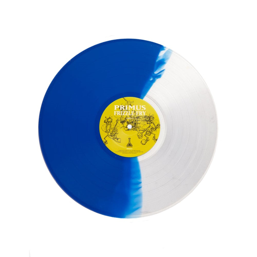 Primus - Frizzle Fry Exclusive Limited Blue/Clear Split Vinyl LP – Vinceron