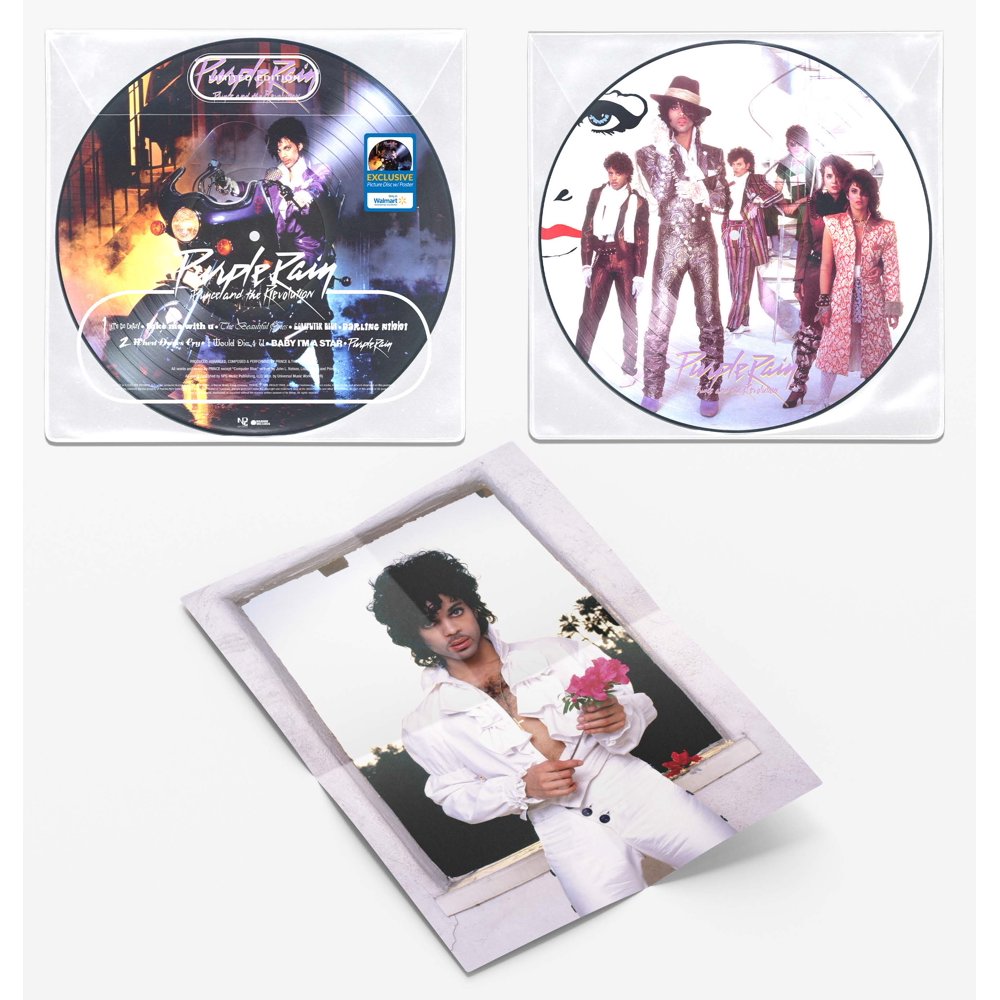 Prince - Purple Rain Exclusive Limited Edition Picture Disc Vinyl LP ...