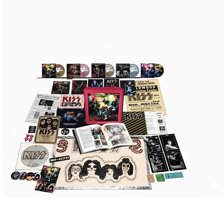 Kiss Dressed To Kill Super Deluxe 8LP +Blue ray Box set – Vinceron