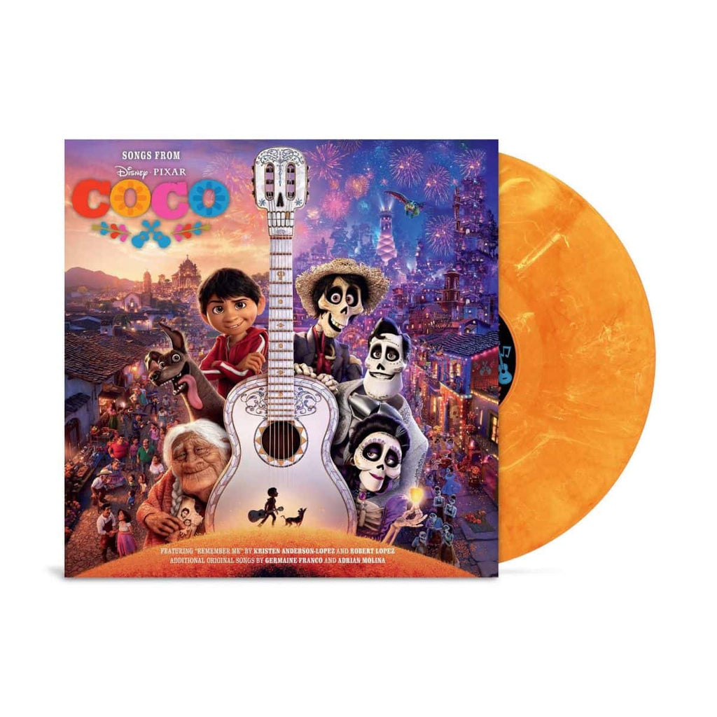 Songs from Coco Exclusive Limited Edition Orange Color Vinyl LP Record ...