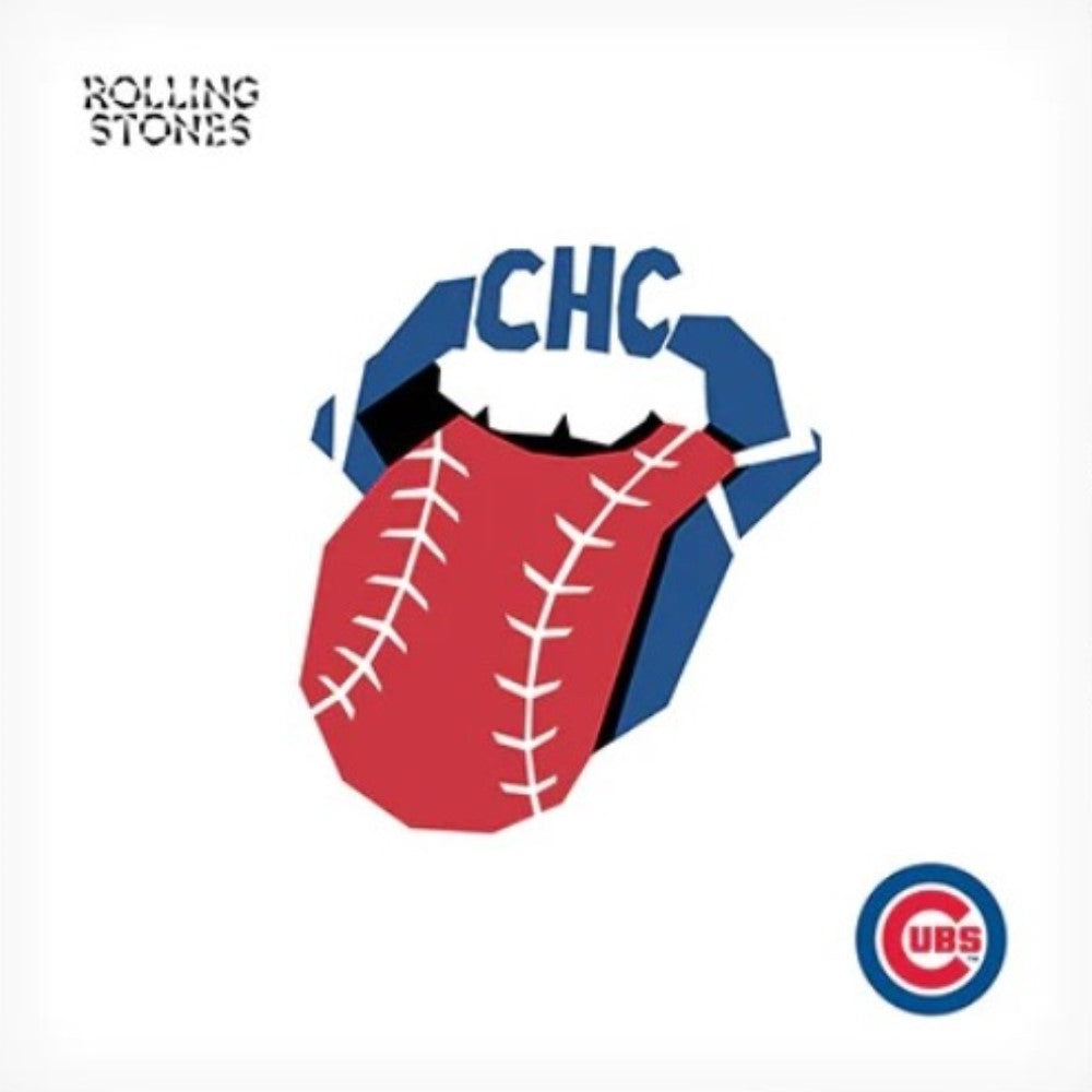 Stones X Chicago Cubs Exclusive Limited White Color Vinyl LP – Vinceron