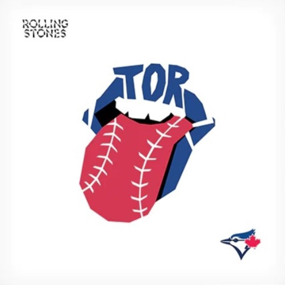 Stones X Toronto Blue Jays Exclusive Baseball White Color LP – Vinceron