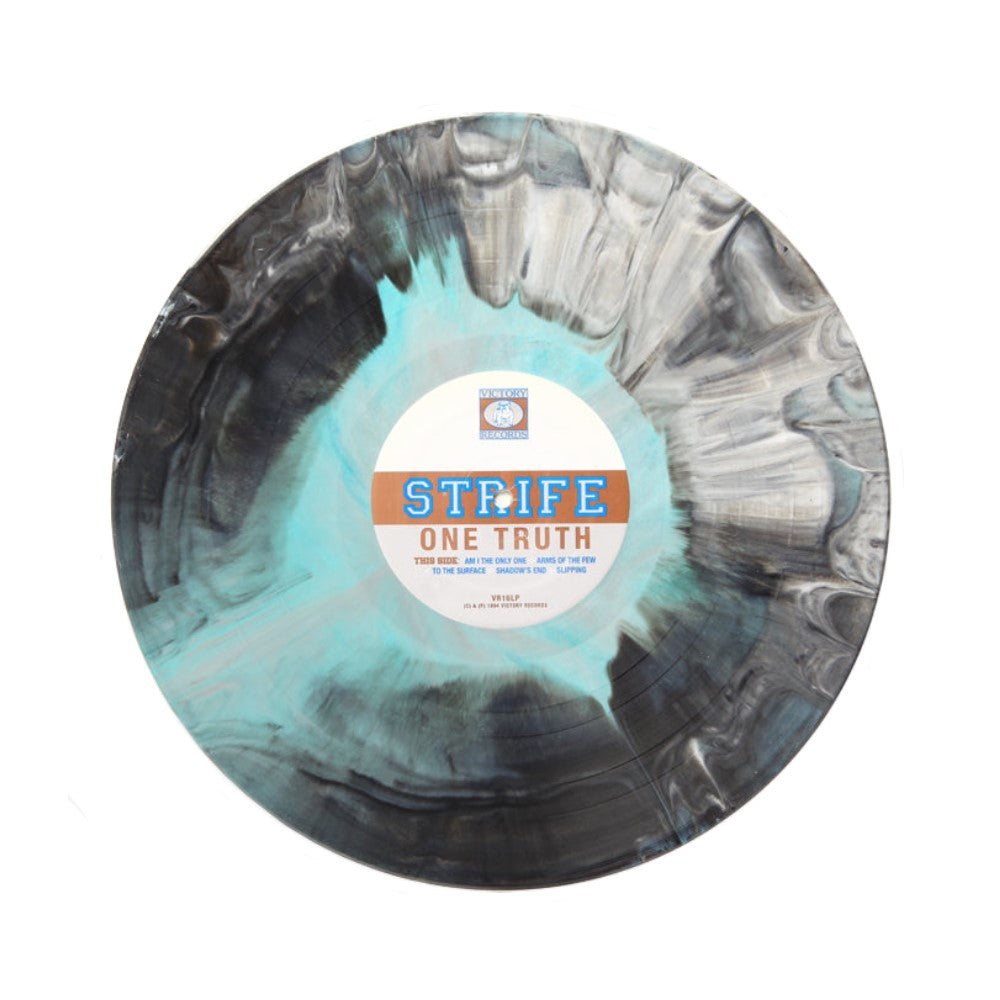 Strife - One Truth Exclusive Limited Blue/Black/Grey Starburst LP ...