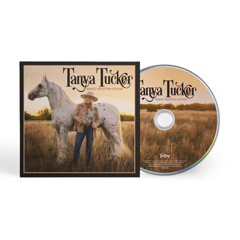 Tanya Tucker - Sweet Western Sound Exclusive Autographed CD Disk – Vinceron