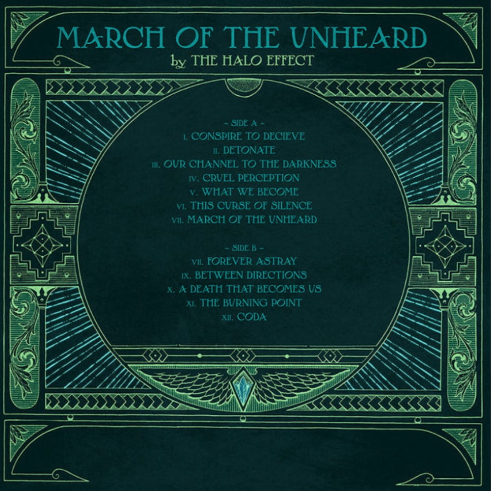 The Halo Effect - March of The Unheard Exclusive Splatter Vinyl LP ...