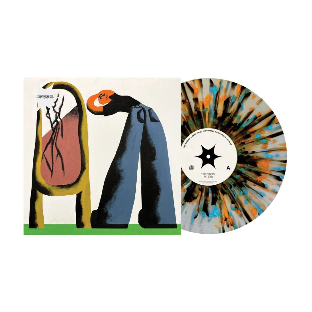 The Story So Far - I Want to Disappear Exclusive Orange Splatter Vinyl ...
