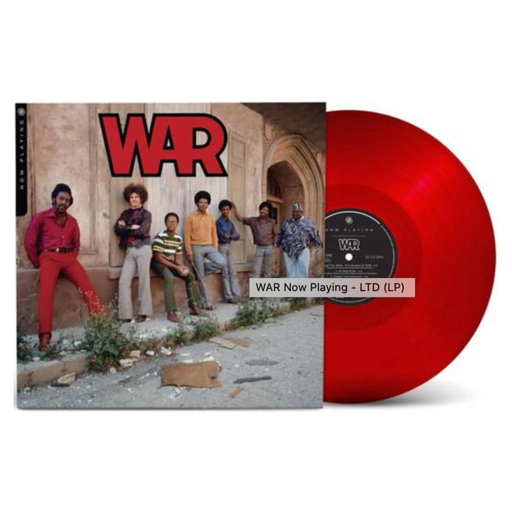 War - Now Playing Exclusive Limited Red Colored Vinyl LP Record – Vinceron