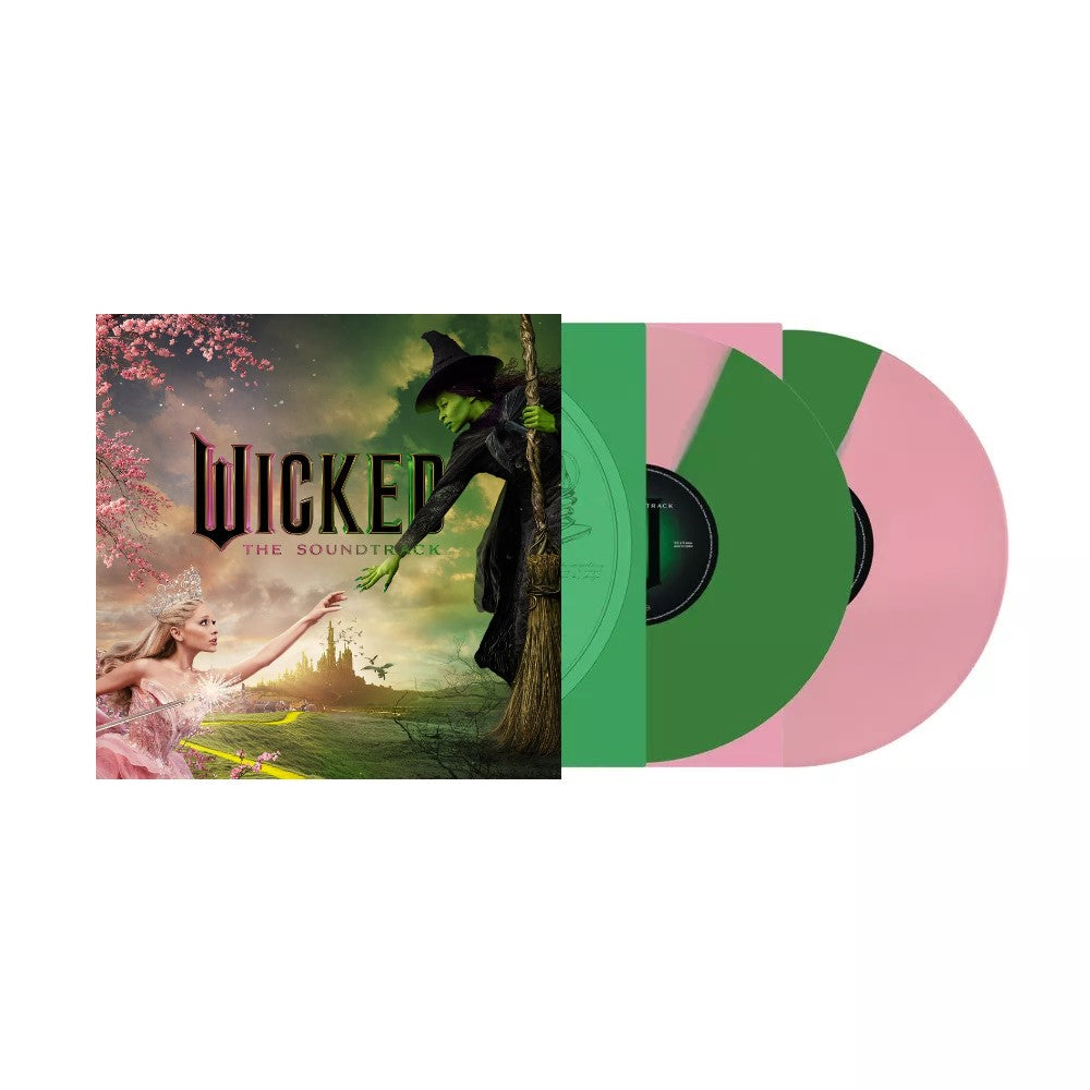 Wicked The Soundtrack Exclusive Pink/Green Vinyl 2x LP – Vinceron