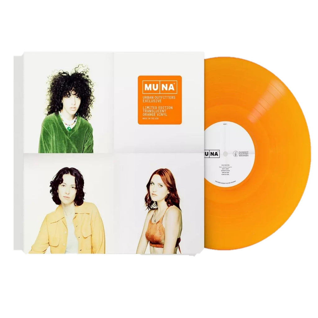 Muna - Muna Exclusive Translucent Orange Color Vinyl LP Record – Vinceron