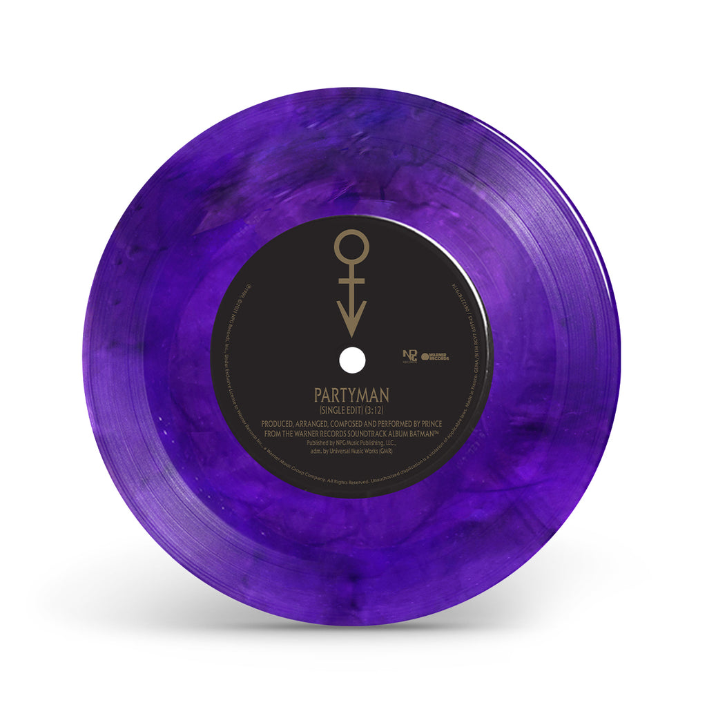 Prince - Partyman Exclusive Limited Edition 7" Purple Vinyl Record PSG ...