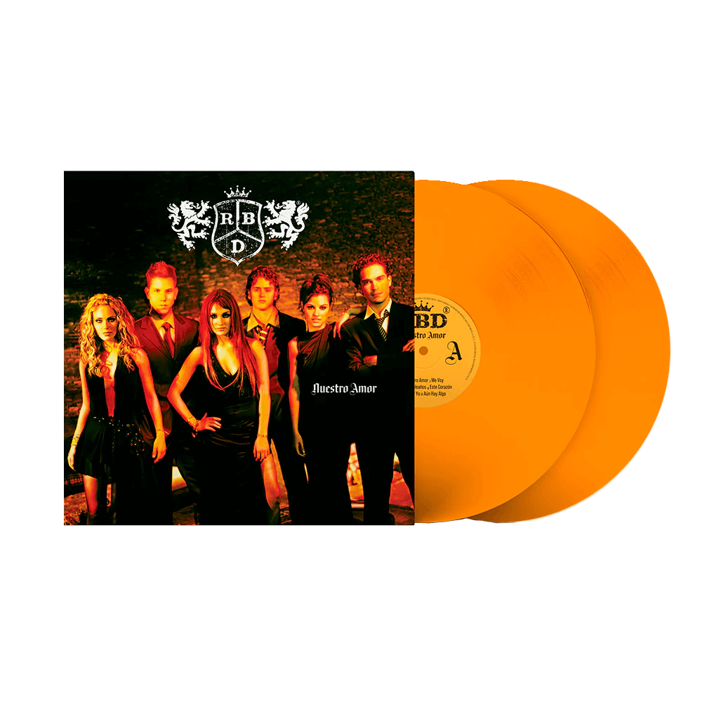 RBD - Nuestro Amor Exclusive Orange Colored 2x LP Vinyl Record – Vinceron