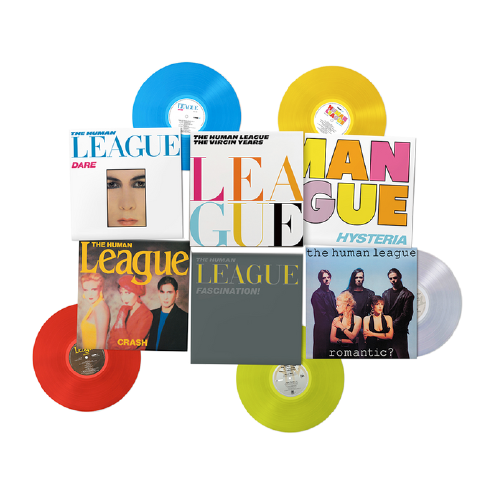 The Human League - The Virgin Years Exclusive Colored Vinyl Box Set ...