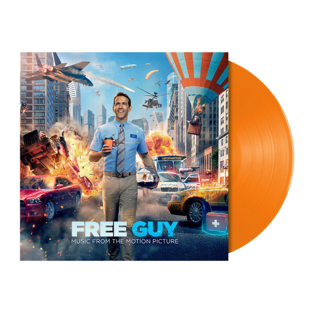 Free Guy Soundtrack Exclusive Limited Edition Translucent Orange Color ...