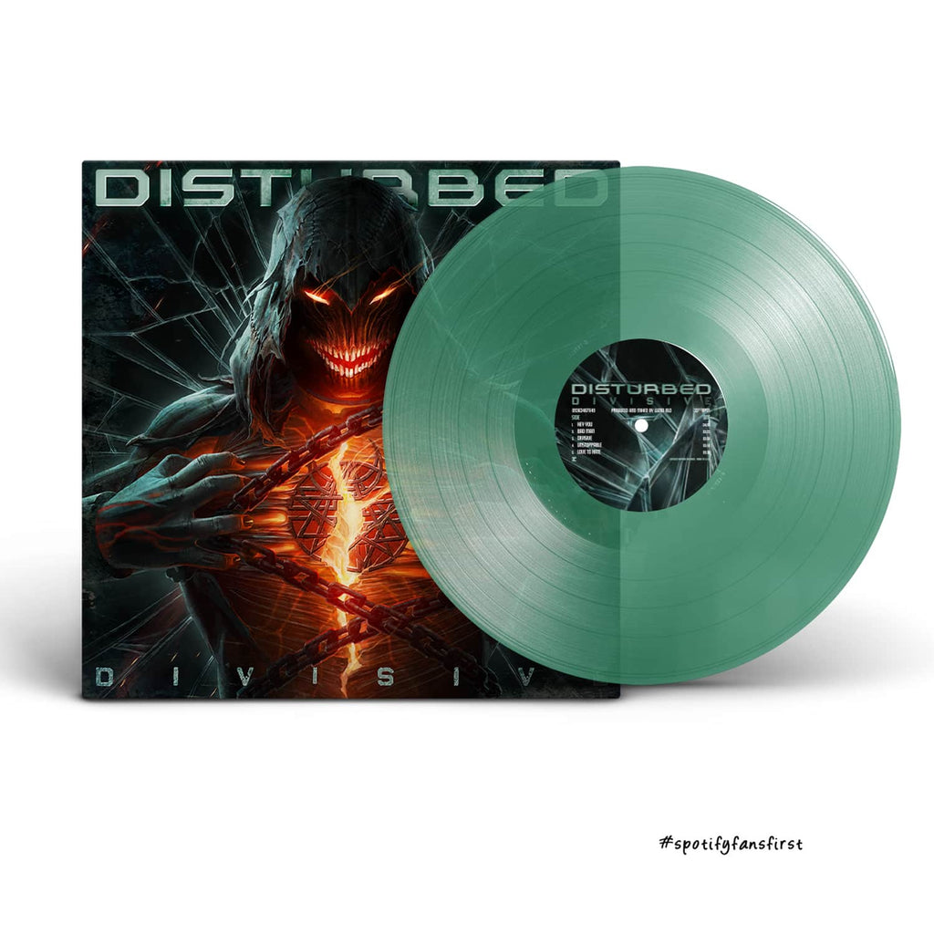 Disturbed - Divisive Exclusive Limited Edition Gold Vinyl LP Record – Vinceron