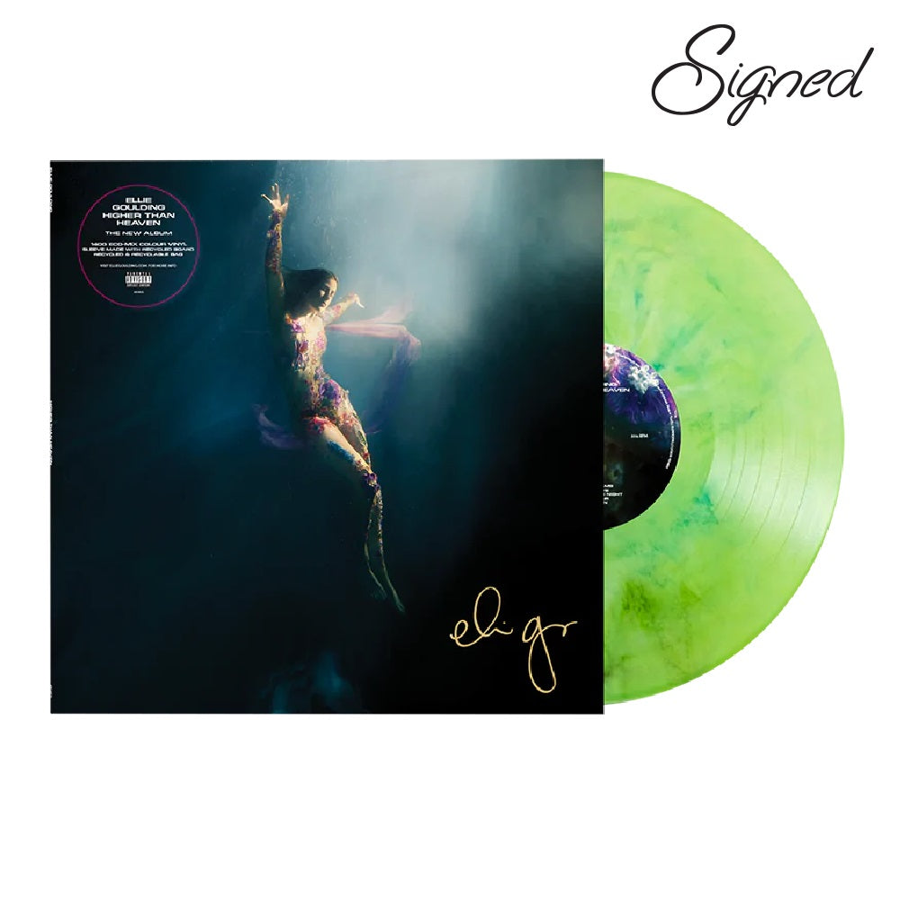 Ellie Goulding Higher Than Heaven Exclusive Signed Eco-Mix Color Vinyl ...