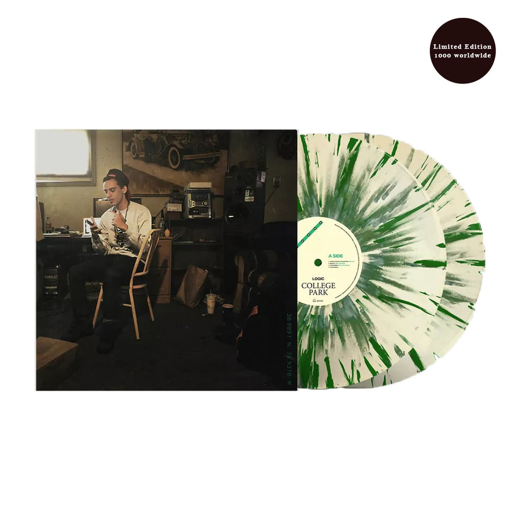 Logic - College Park Exclusive Bone and Forest Green Colored Vinyl 2x ...