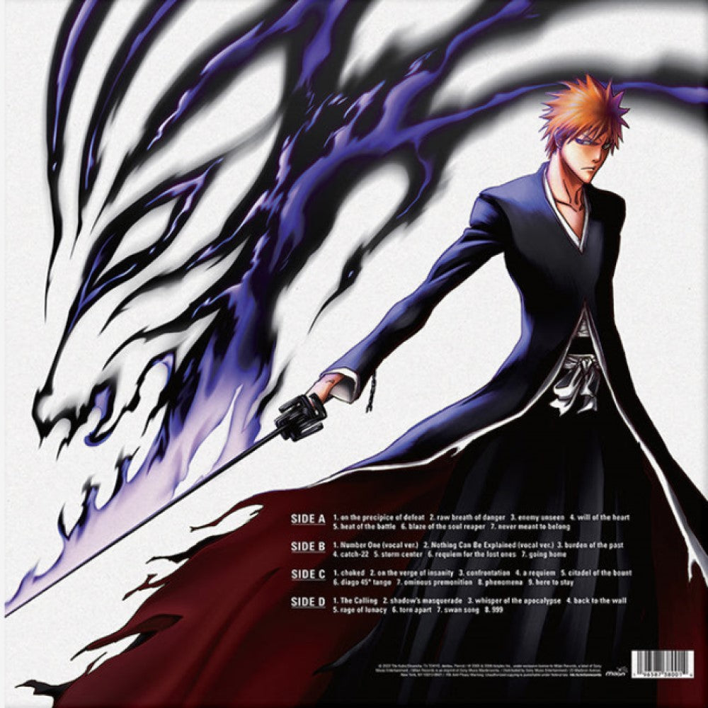 Shiro Sagisu - Bleach Vol 1 & 2 Soundtrack Exclusive Translucent Red ...